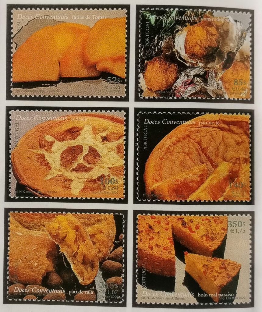 2000 – Série nº 2695/700 – Doces Conventuais (2º grupo) – Filatelia do ...